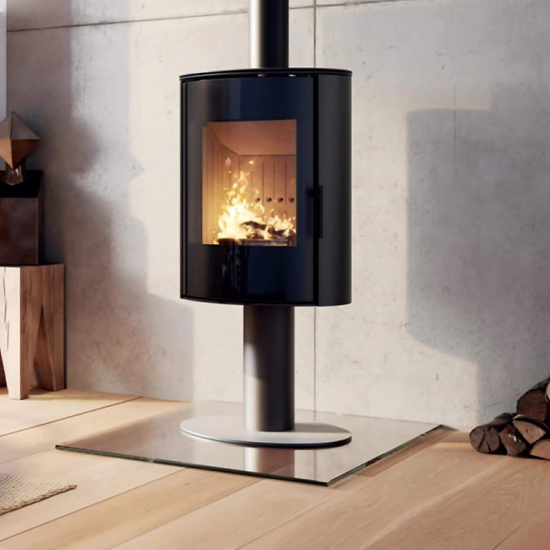 ACR Osprey eVe Wood Stove With Pedestal Base – Prestige Home Fires