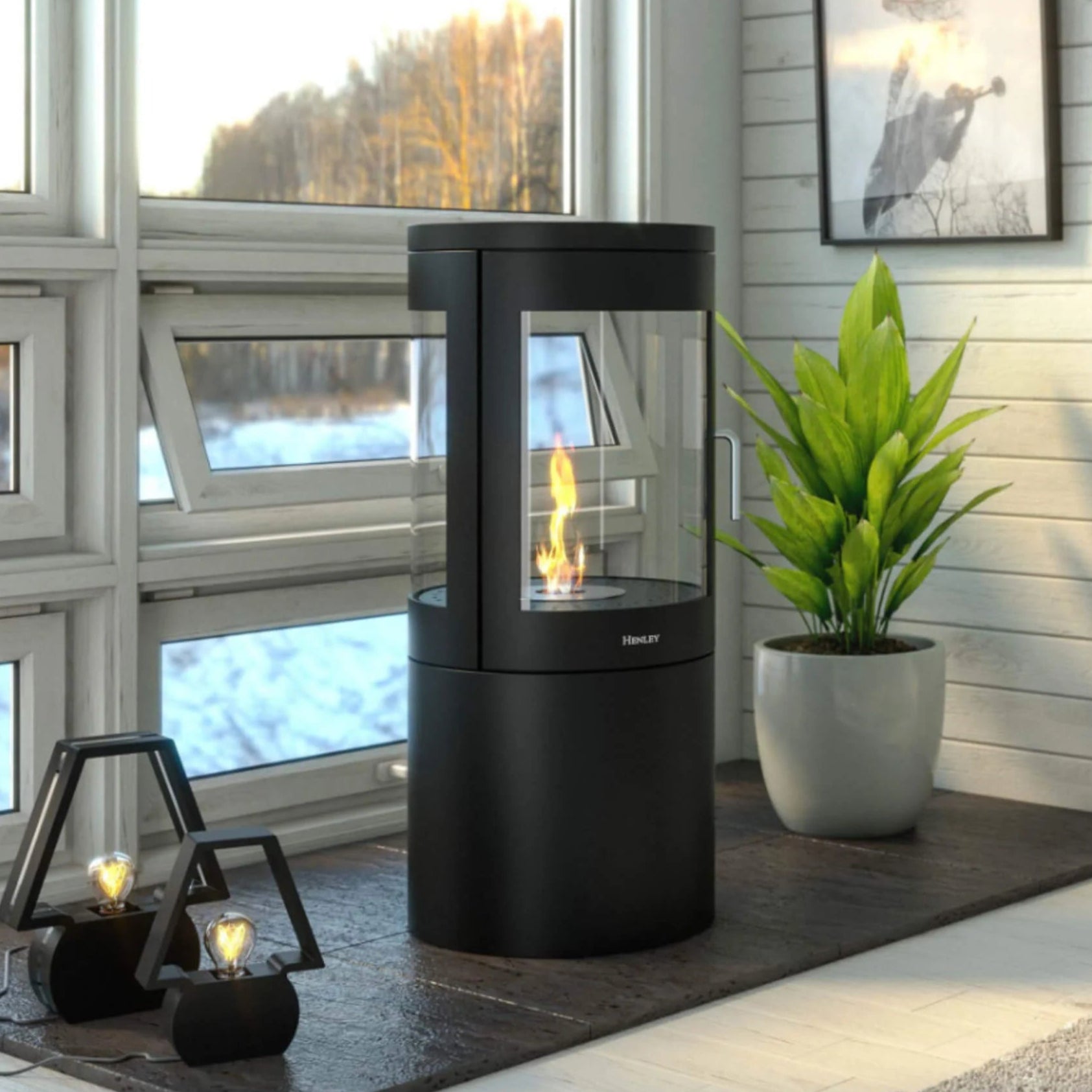 Henley Stoves Berlin Freestanding Bioethanol Stove – Prestige Home Fires
