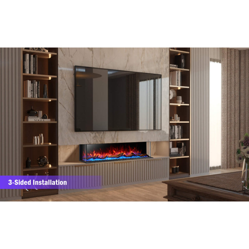 Prestige Opulence 50 Inch UHD 3 Sided Electric Fire – Prestige Home Fires