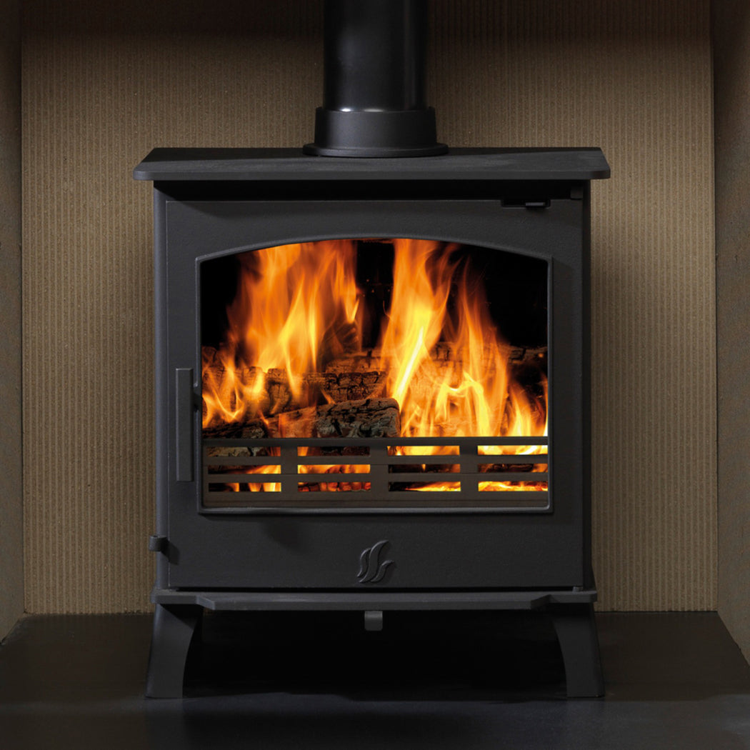 Westfire Uniq 37 SE Pedestal One Convection Wood Burning Stove Defra A ...