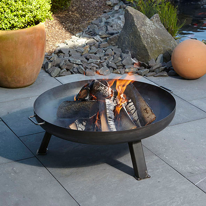Buschbeck Ifen Steel Fire Pit 80cm – Prestige Home Fires